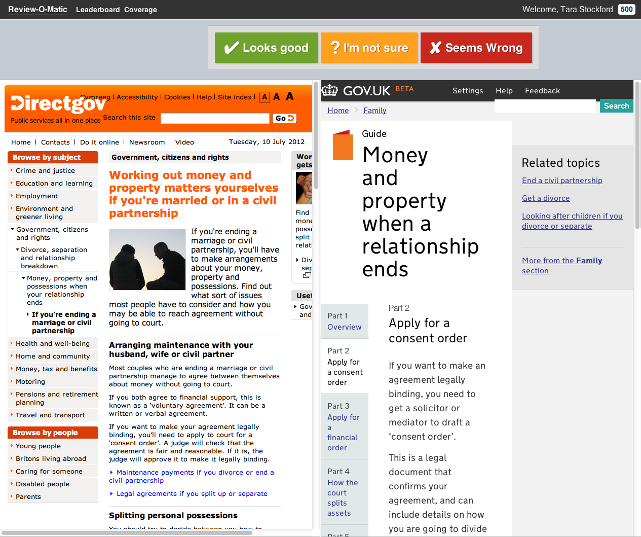 review-o-matic – Government Digital Service