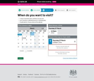 Prison visit booking: using digital analytics to inform alpha ...