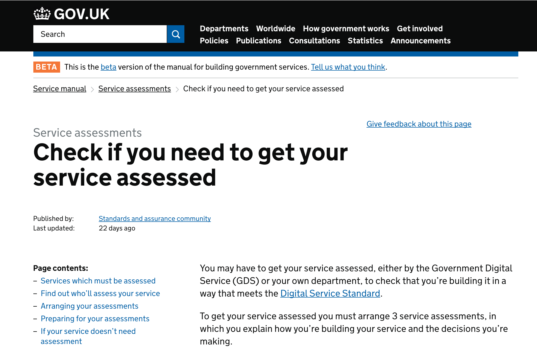 Guest post – The other side of the table: leading service standard ...