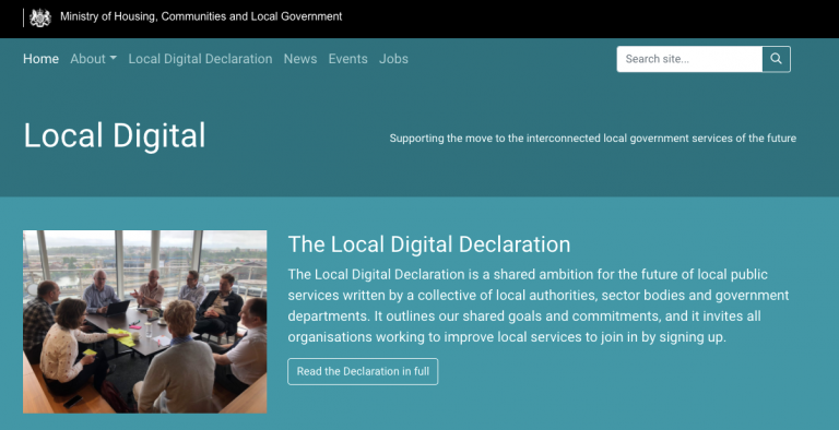 Launching the Local Digital Declaration – Government Digital Service
