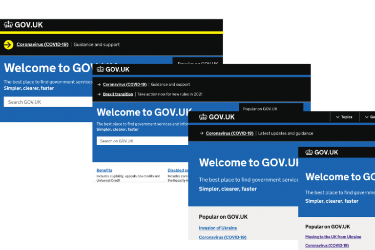 2 Years of COVID-19 on GOV.UK – Government Digital Service