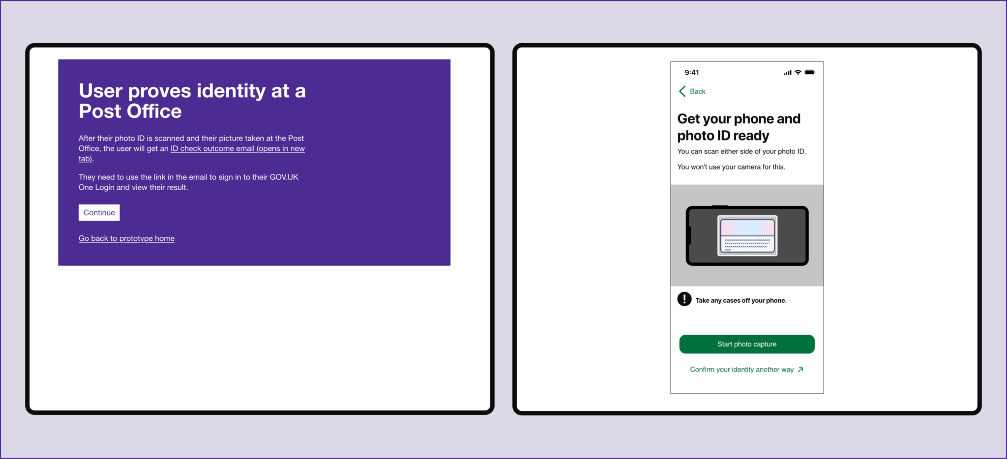Creating interactive design documentation for GOV.UK One Login ...